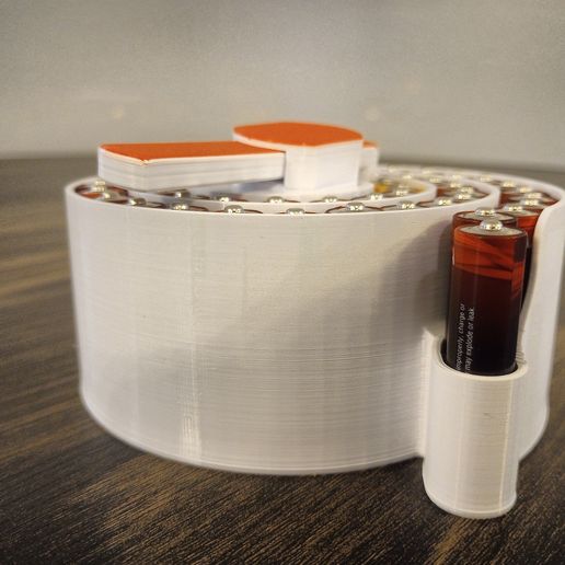 🔋 AAA Battery High-Capacity Drum Magazine・ 3D File for 3D printing・Cults