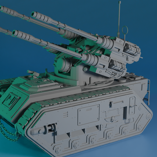 3D file Hydra Flak Tank - Astra militarum 🪖 ・3D print design to ...