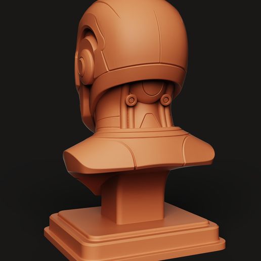 🪖 Futuristic Helmet Headphone Stand | Sci-Fi Headset Holder | Cyberpunk ...