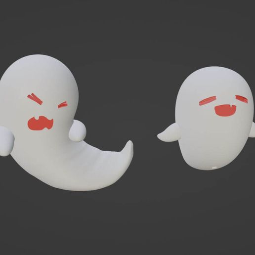 STL file Hutao ghosts (genshim impact) 👻 ・3D printable design to ...