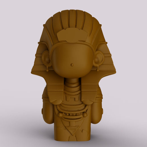 STL file Ancient Egyptian Man 👨 (OBJ and 3MF)・3D print object to ...