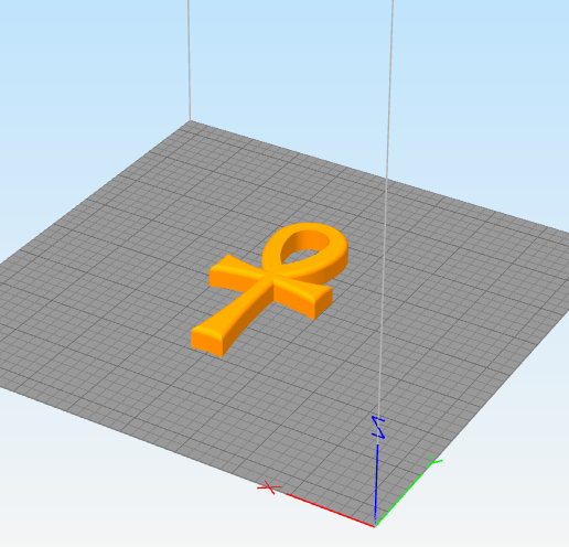 🏠 Simple Ankh・Free STL File for ・Cults