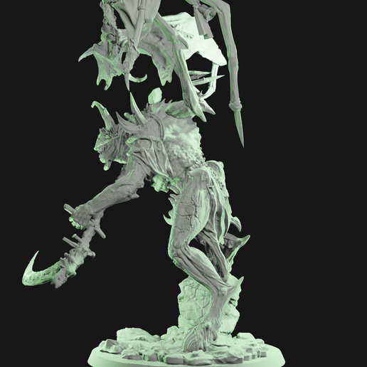 🤴 Rot Harvester Demon Prince・ 3D File for ・Cults