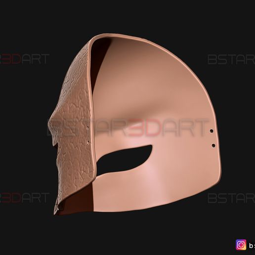 👾 Katana Mask - The Suicide Squad - DC Comics cosplay・ STL File for ・Cults