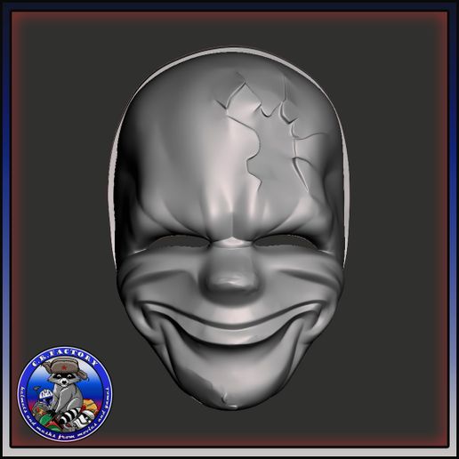 👾 Dallas mask “OG American Dream” (PayDay 3)・ 3D File for 3D printing・Cults