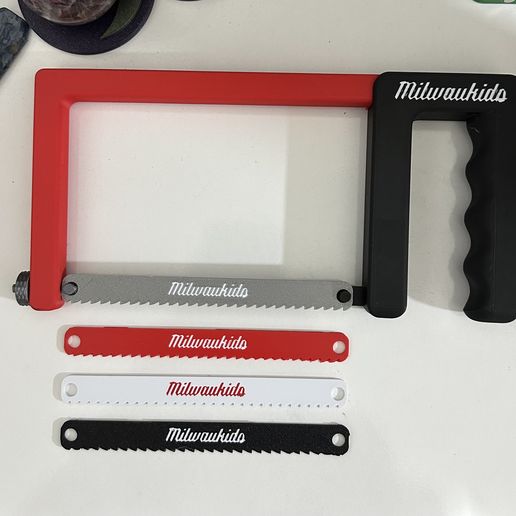 STL file Milwaukids Hack Saw 🪚 (STEP)・3D printer design to download・Cults