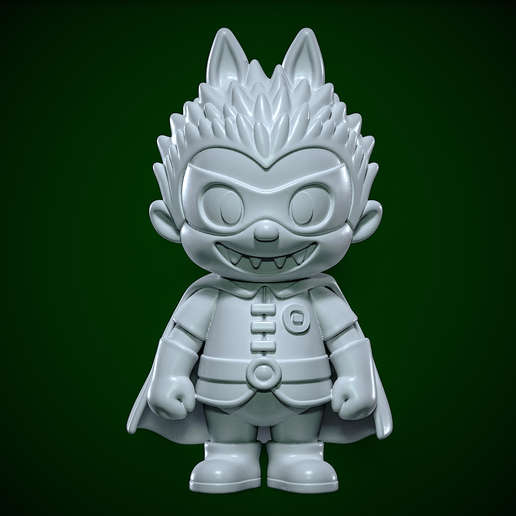 🦸‍♂️ Labubu - Robin DC Comics statue - 3D print・ 3D File for 3D ...