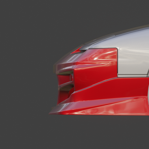💭 s13 uras type - s front bumper・ STL File for 3D printing・Cults