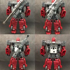 🤖 TF Earthrise Ironhide/ Ratchet/ Crosshairs・ STL File for 3D printing ...