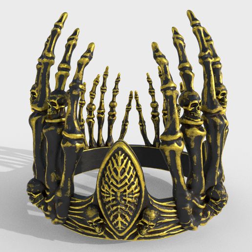 😈 Devil crown 2・ STL File for 3D printing・Cults