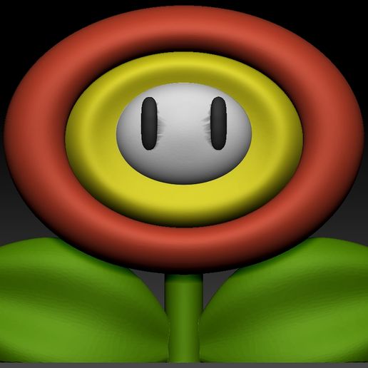 🔥 Fire Flower・Free STL File for ・Cults