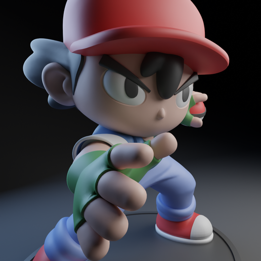 Archivo 3D Ash Ketchum chibi STL file. 📁 ・Idea de impresión 3D para ...