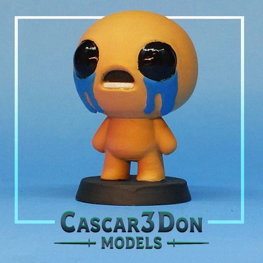 🎮 The Binding of Isaac - Default Isaac Video Game・ STL File for 3D ...