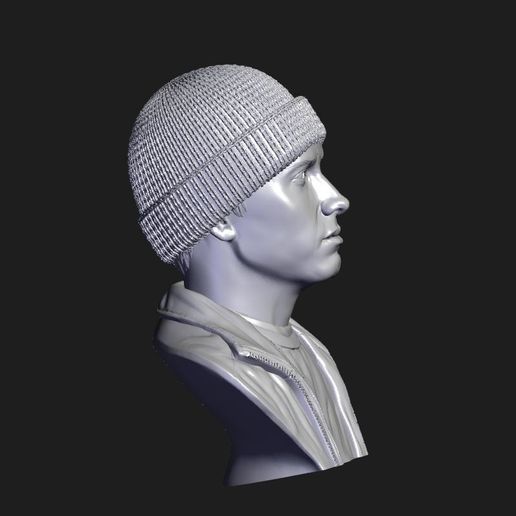 📁 My idol Rapper Eminem 3D STL file ready for printing free・Free STL ...