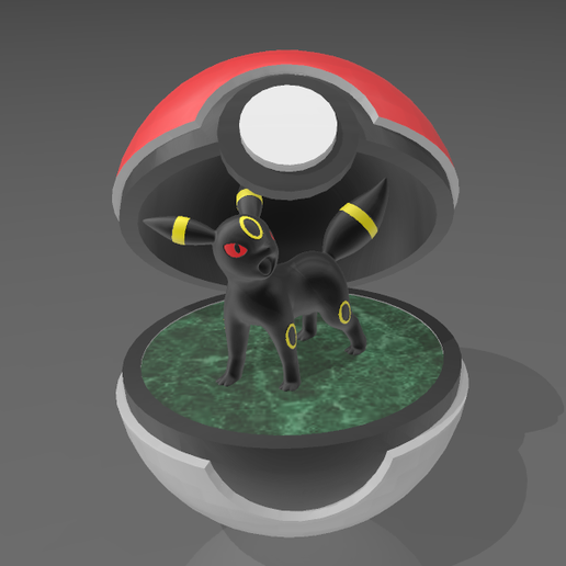 STL file pokeball noctalie 🐉 ・Design to download and 3D print・Cults