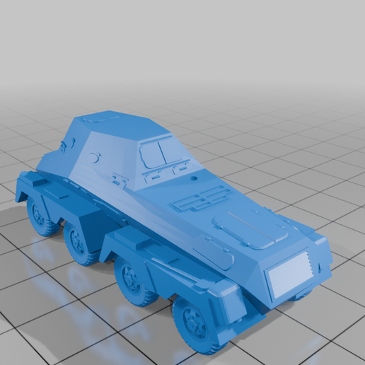 🎲 SdKfz 263 (1/100 or 15mm)・Free 3D File for ・Cults