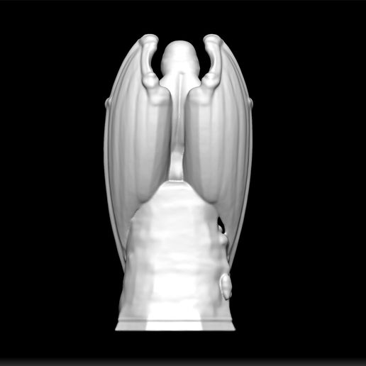 STL file Angel Statue Model - Angel Figurine STL - Religious Angel 3D ...