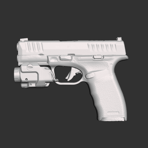 Archivo STL Springfield Hellcat Pro Streamlight TLR8 AG Real Size 3D ...