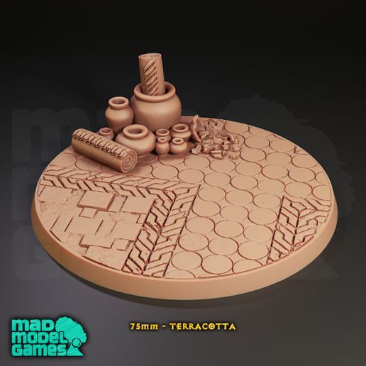 🎲 75mm Bases - 10 - Group B, DND character bases, fantasy miniature ...