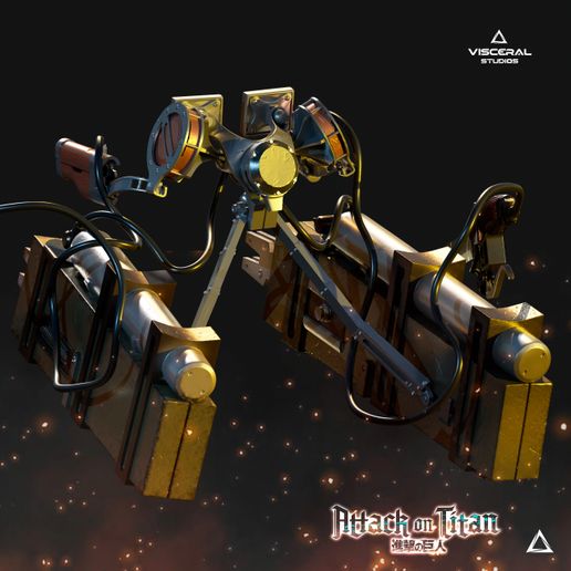 ⚙️ Levi | Complete ODM Gear Set | Season 4 | S4 ANTI-TITAN GEAR ...