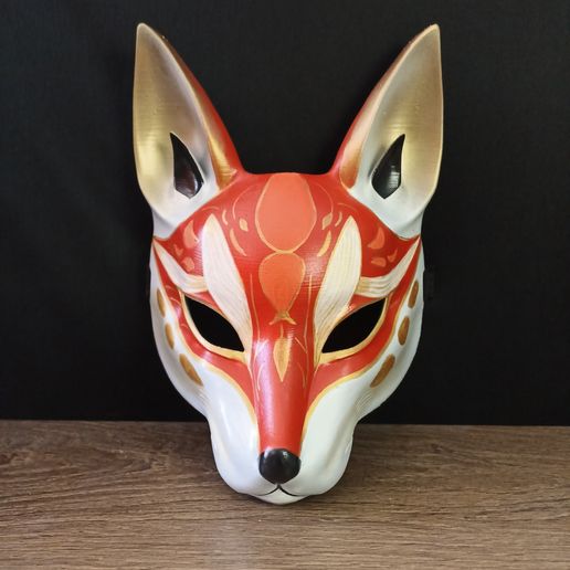 3d fox mask