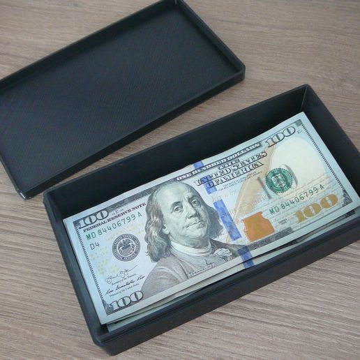💰 money box, dollar, euro・ STL File for 3D printing・Cults