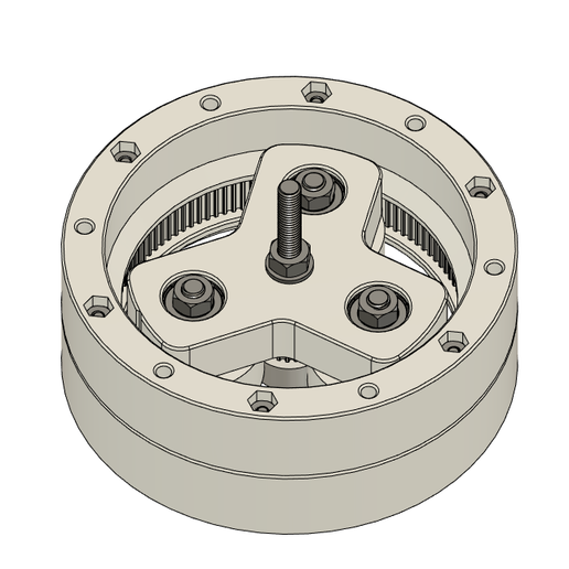 🔫 Stackable planetary GT2 belt reducer・Archivo 3D Gratis para Impresión ...