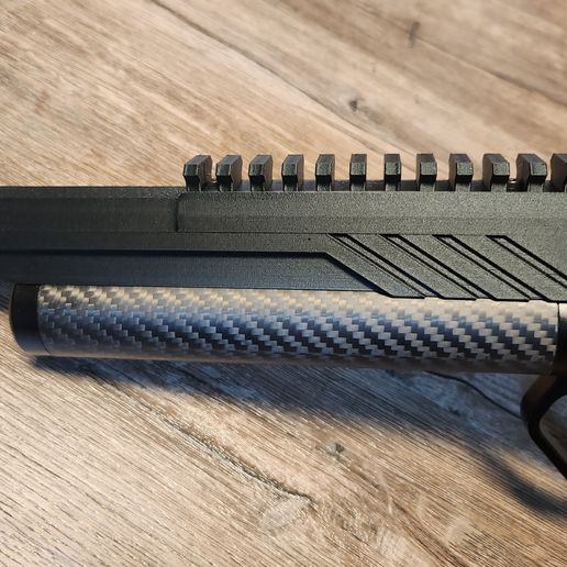 ⚽ "Huben GK1" Picatinny Barrel Shroud・ STL File for 3D printing・Cults