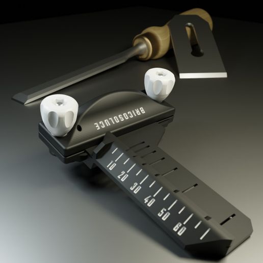 🪚 SHARPENING GUIDE FOR CHISELS AND PLANES (70 MM VERSION)・ 3D File for ...