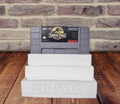STL file SNES Cartridge Holder 3 to 6 Slots 🎮 ・3D printable model to ...