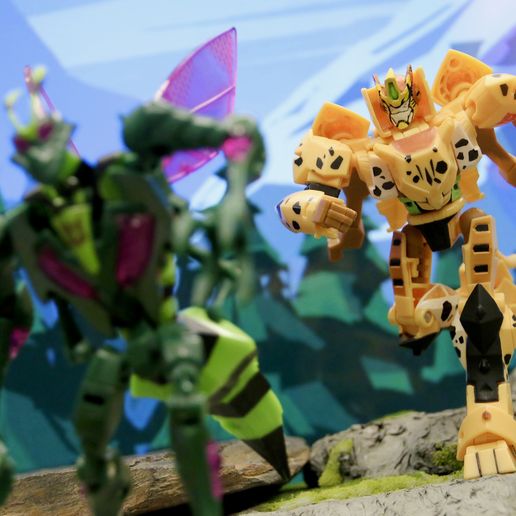 🤖 Transformers Animated CHEETOR head for Cyberverse Deluxe Cheetor・ STL ...