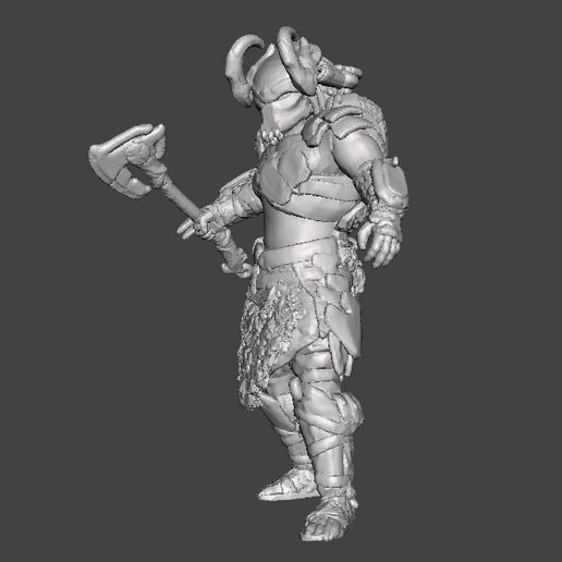 👹 VIKING PREDATOR MINIATURE MODEL FANTASY GAMES RPG DND・ STL File for ...