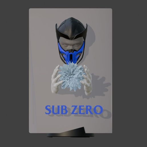 3D file Gaming console transformation Kit - Sub Zero edition ...