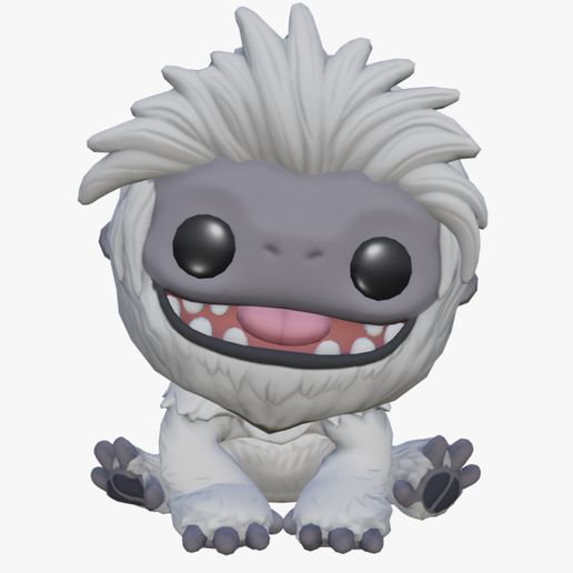 ☃️ Cute Yeti / Abominable Snowman - Chibi Style Figure (3D Print Ready ...