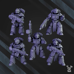 Download 11 3D models from Space Knights listed by DakkaDakkaStore • 3D ...