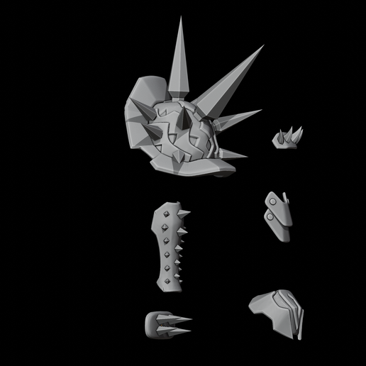 🪄 Magik - Marvel Rivals - Arms and Shoulder Accesories - Cosplay・ STL ...