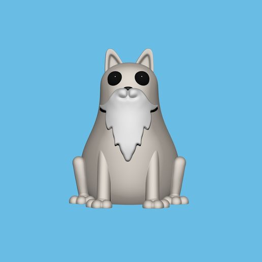 🤯 Exploding kittens - god cat・ STL File for 3D printing・Cults