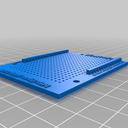 Free STL file Customized UnoPCB - Arduino Uno ProtoShield Circuit Board ...