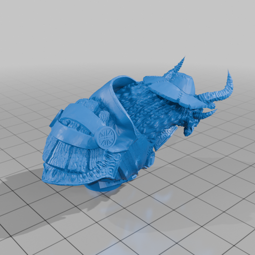 👥 Charr druid・Free 3D File for ・Cults