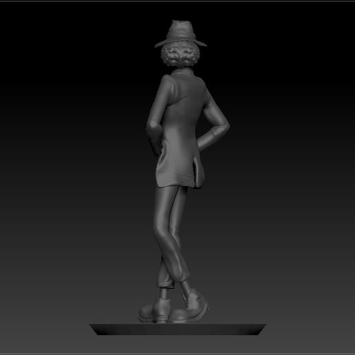 OBJ file Jigen Daisuke 👾 ・Model to download and 3D print・Cults