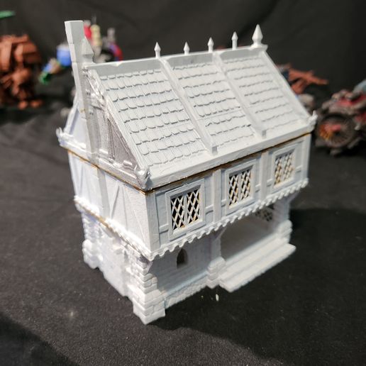 🤏 Ulvheim Small Merchant House・3D Print with the elegoo mars 3 3D ...