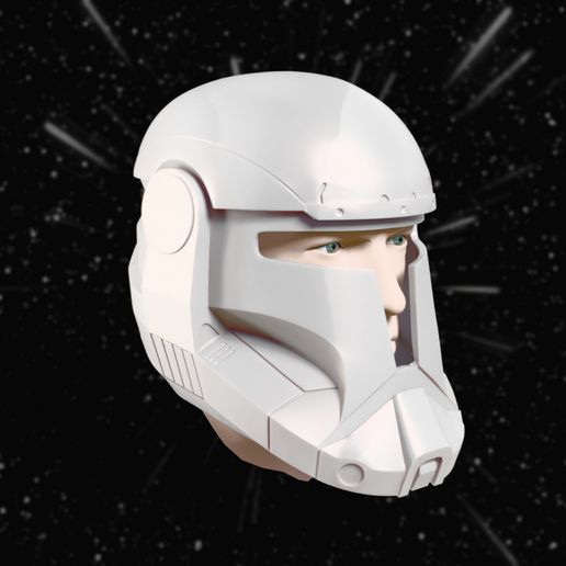 STL file Republican Commando Helmet - Star Wars Cosplay 🪖 (3MF)・Design ...