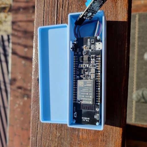 Archivo STL gratis LILYGO TTGO T-Energy T18 V3.0 ESP32-WROVER-E Caja de ...