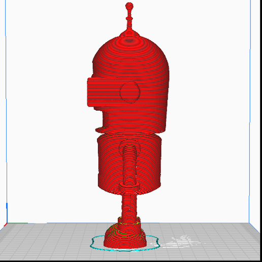 Free STL file Bender chibi 🤖 ・Model to download and 3D print・Cults