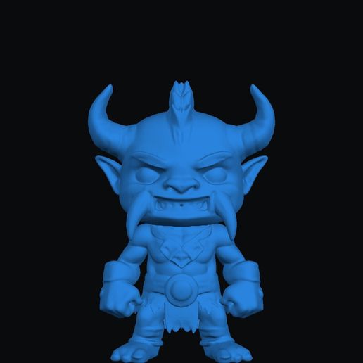 👹 Ogre Funko pop・ STL File for 3D printing・Cults