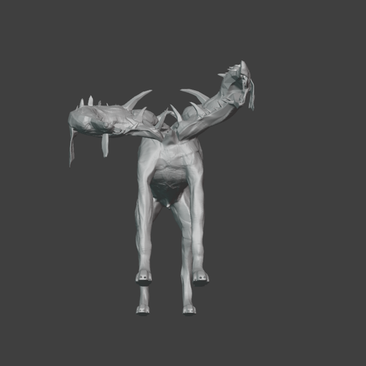 🐕 Adjule residual evil dog・ STL File for 3D printing・Cults