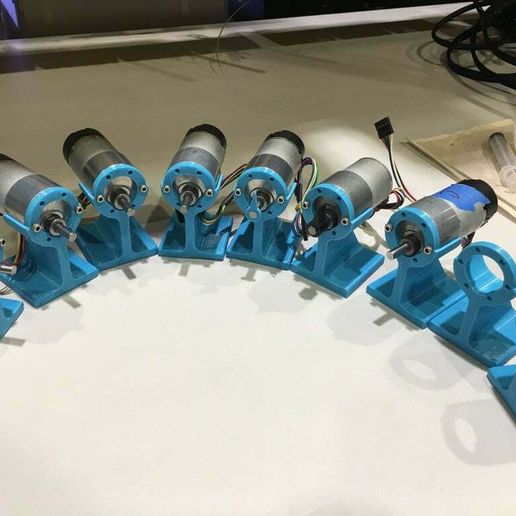Free STL file DC motor stand・3D printing design to download・Cults