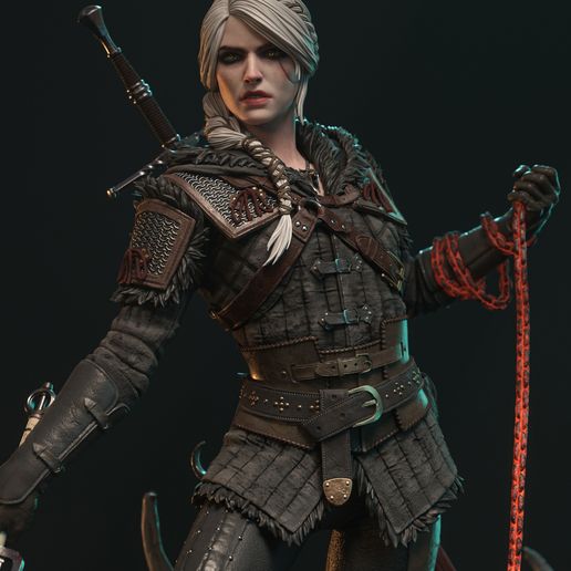 👤 Ciri - The Witcher 4 - Taille réelle・Fichier 3D pour Impression 3D・Cults