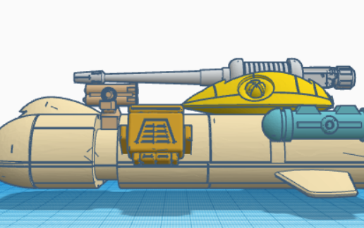 🪖 Deoderant Tank・Free 3D File for ・Cults