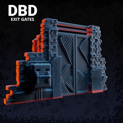 🚪 Exit Doors - DBD Board Game・ STL File for 3D printing・Cults